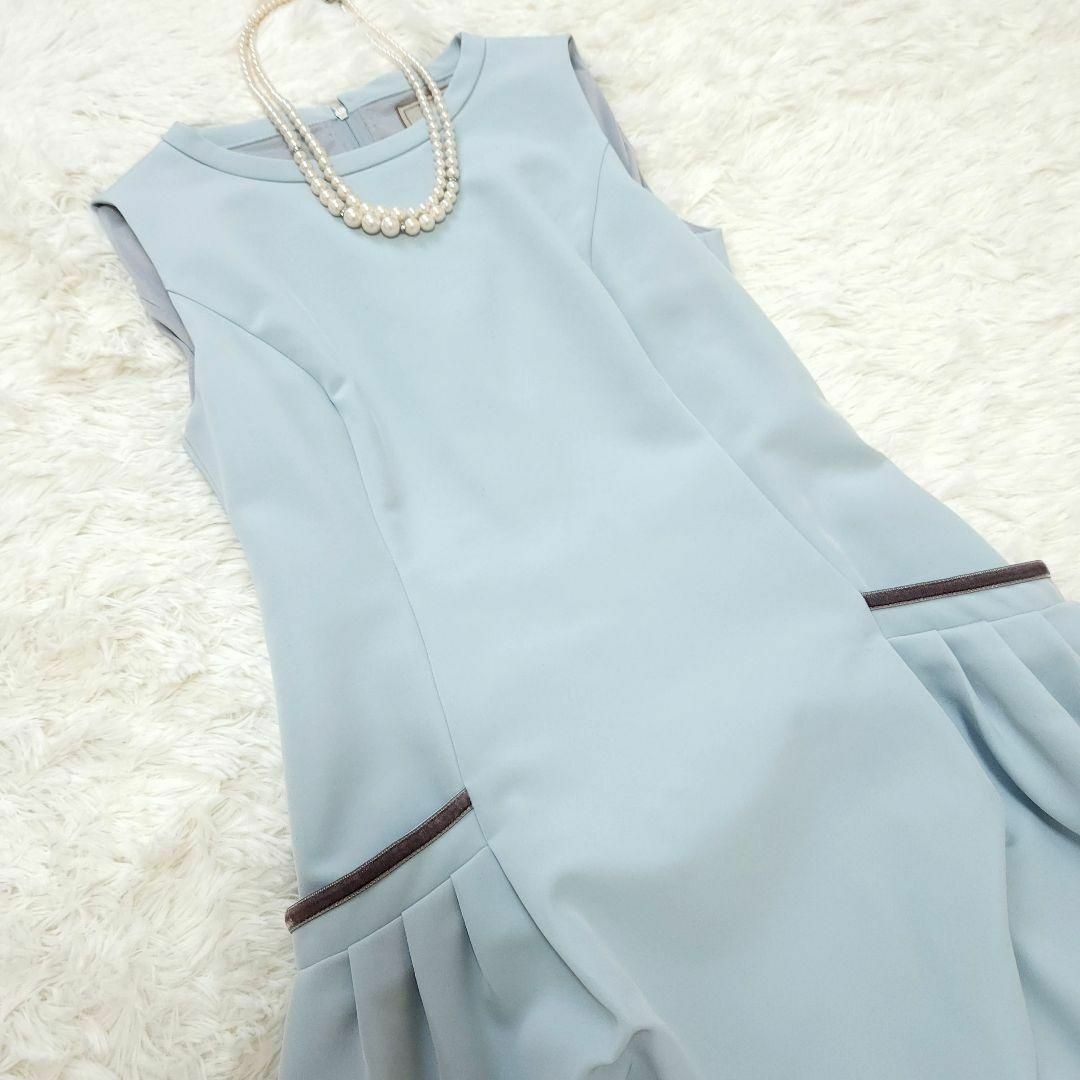 美品】デイジーリンフォクシー マカロンドール 水色 ワンピース 美品】デイジーリンフォクシー マカロンドール 水色 ワンピース