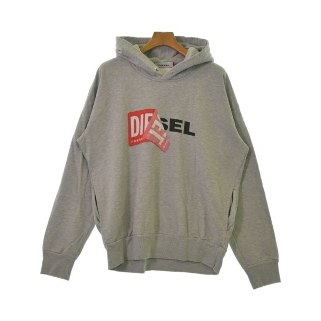 DIESEL ディーゼル パーカー M グレー 【古着】 DIESEL ディーゼル パーカー M グレー 【古着】