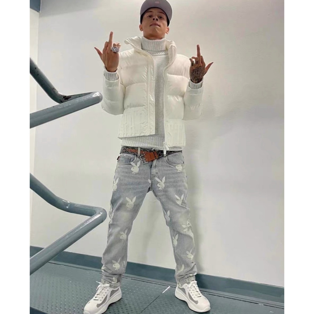 M】TRAPSTAR ダウンジャケットトラップスター ホワイトの通販 by M】TRAPSTAR ダウンジャケットトラップスター ホワイトの通販 by