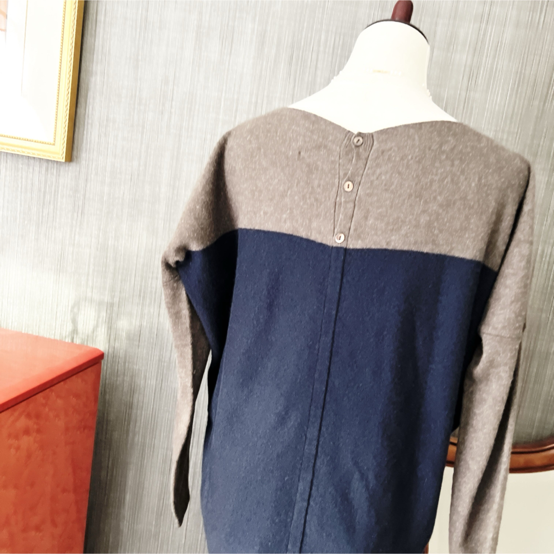 美品 AGNONA アニオナ カシミヤ ニット ワンピース ドレス バイ 美品 AGNONA アニオナ カシミヤ ニット ワンピース ドレス バイ