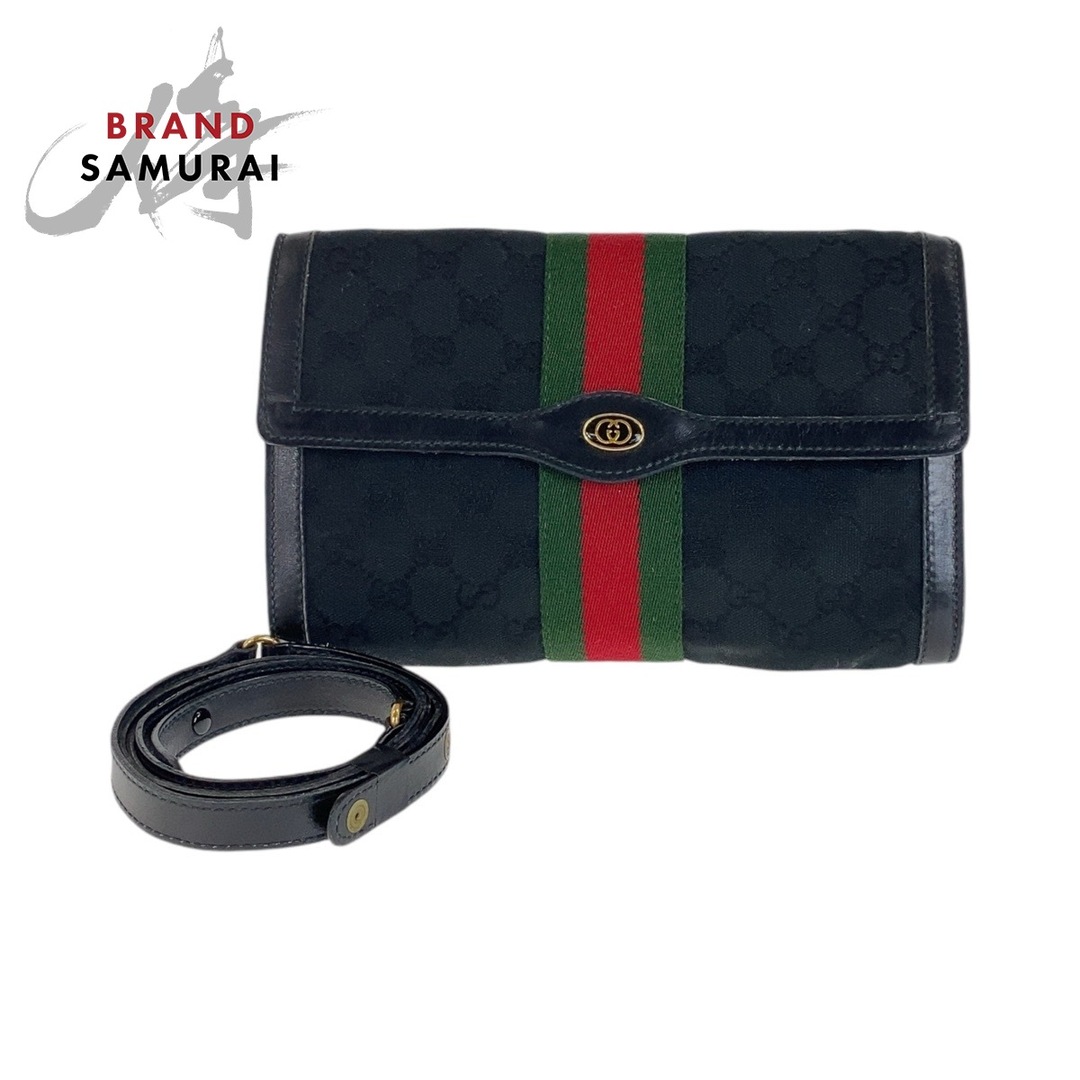 GUCCI PARFUMS オールドグッチ シェリーライン クラッチバッグ GUCCI PARFUMS オールドグッチ シェリーライン クラッチバッグ