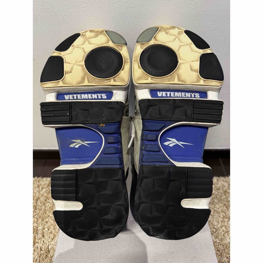 VETEMENTS - VETEMENTS × Reebok ポンプフューリー スニーカーの VETEMENTS - VETEMENTS × Reebok ポンプフューリー スニーカーの