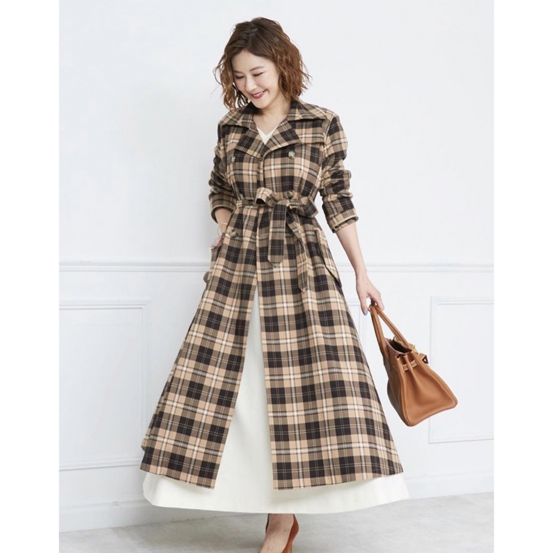 PAULE KA♥︎リボンコクーンコート♥︎ポールカ 38 ロングコート PAULE KA♥︎リボンコクーンコート♥︎ポールカ 38 ロングコート