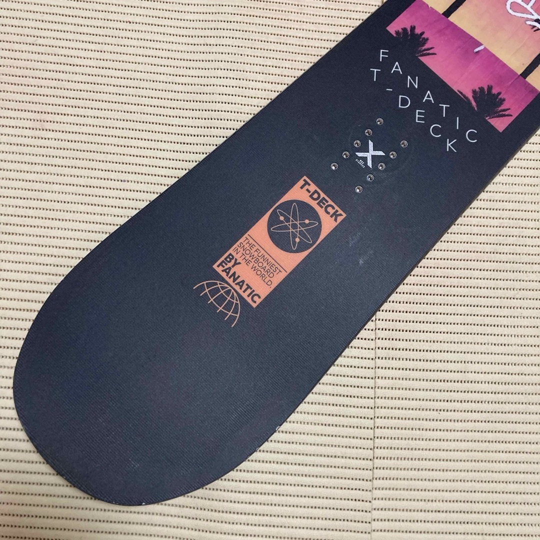 美品 FANATIC(ファナティック) 23-24 T-DECK 153cm ボード 美品 FANATIC(ファナティック) 23-24 T-DECK 153cm ボード