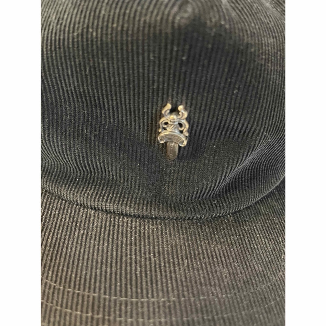 CHROME HEARTS (クロムハーツ) ダガー装飾 コーデュロイキャップ CHROME HEARTS (クロムハーツ) ダガー装飾 コーデュロイキャップ