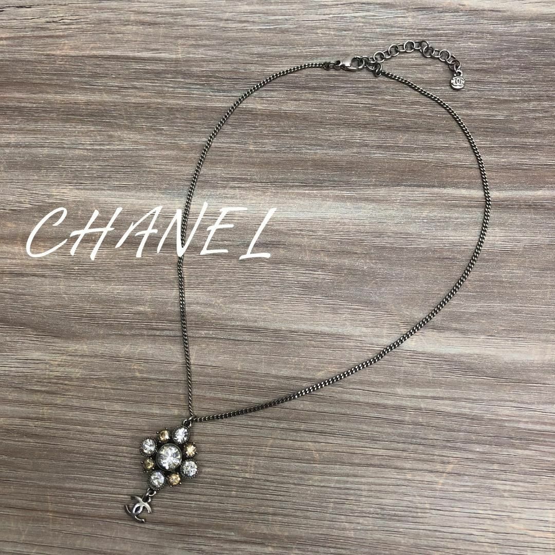 CHANEL - 【美品】CHANEL ココマーク ネックレス 10V ライン CHANEL - 【美品】CHANEL ココマーク ネックレス 10V ライン