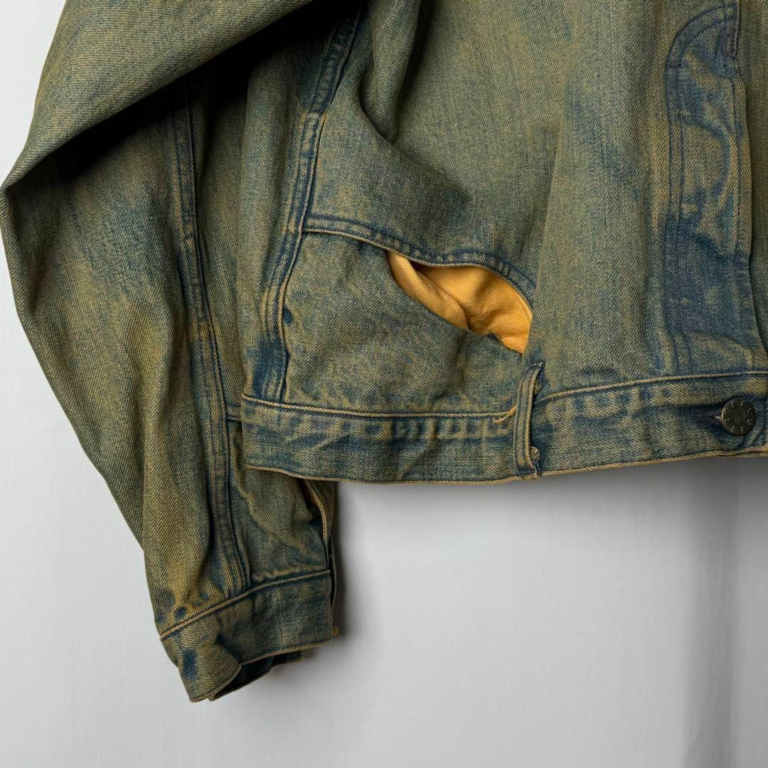TTT_MSW - 【定価10万】TTTMSW Denim Jacket サンドストーム TTT_MSW - 【定価10万】TTTMSW Denim Jacket サンドストーム