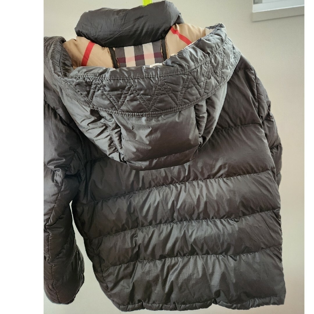 BURBERRY バーバリー ダウン コート 黒 10Y 140 150 BURBERRY バーバリー ダウン コート 黒 10Y 140 150