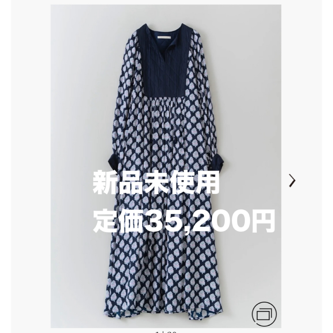 今季新品未使用 ヌキテパ ワンピース M 今季新品未使用 ヌキテパ ワンピース M