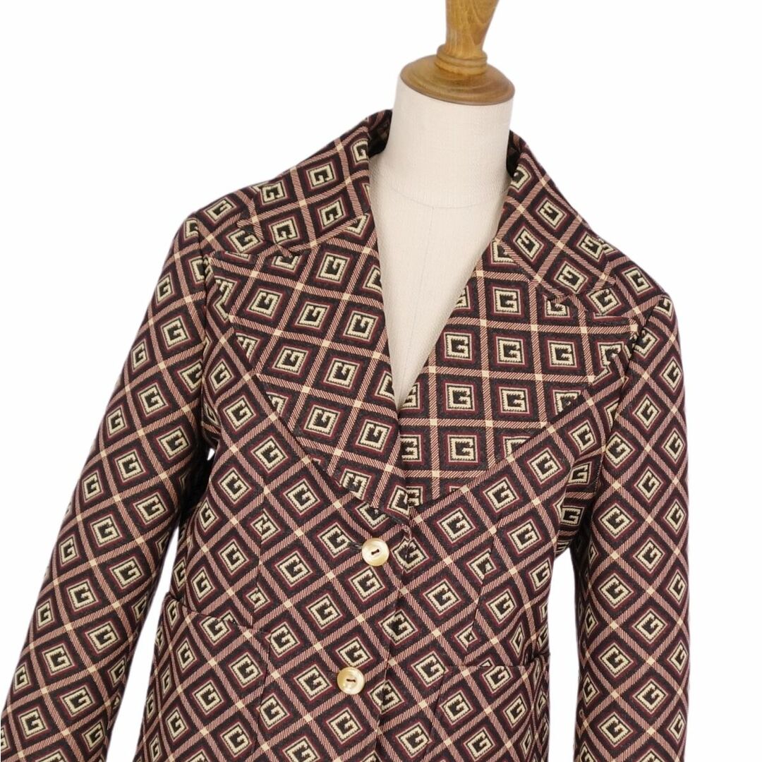 GUCCI - 極美品 グッチ GUCCI ジャケット Gジャガード ハーフ GUCCI - 極美品 グッチ GUCCI ジャケット Gジャガード ハーフ