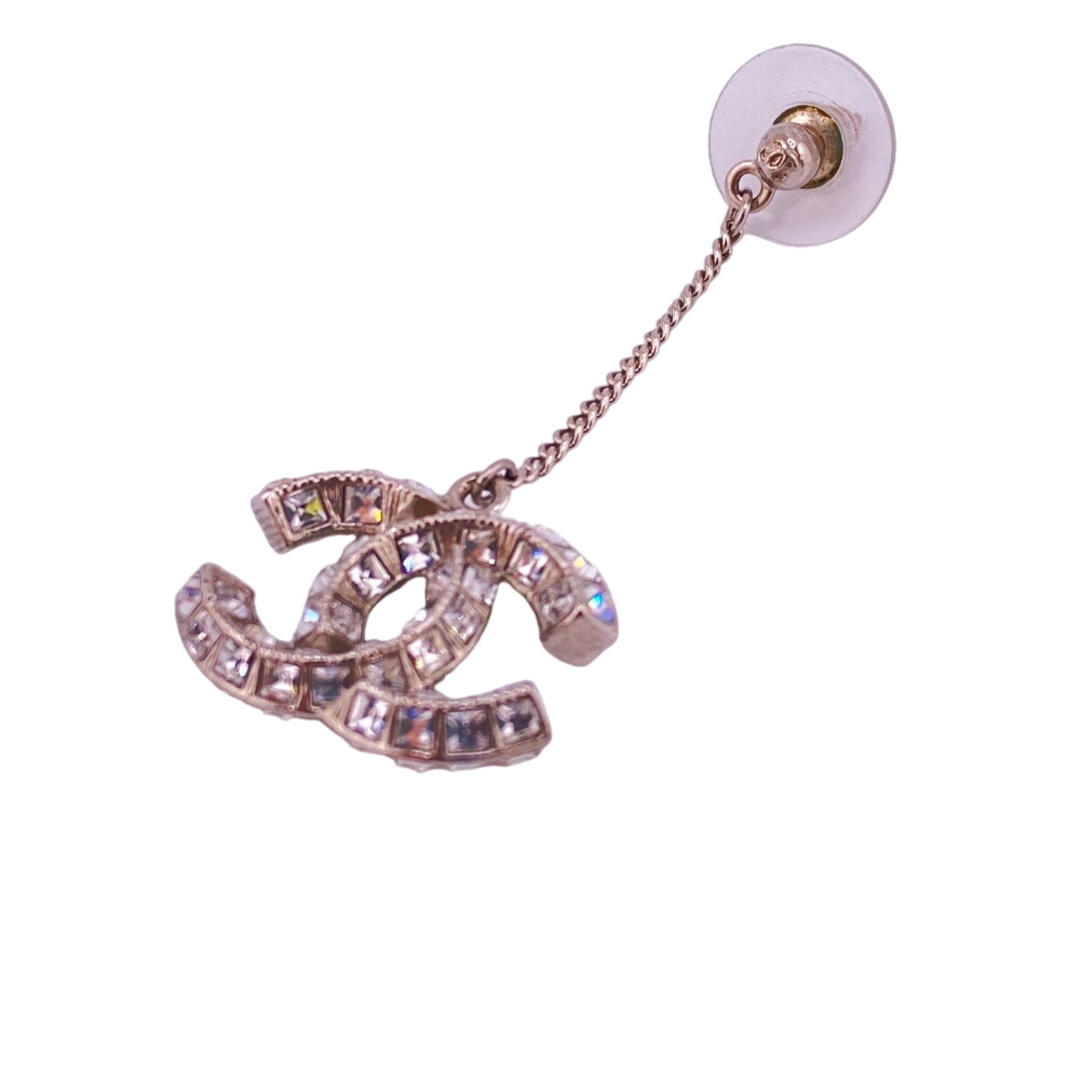 シャネル CHANEL ピアス ラインストーン ココマーク A22V シャネル CHANEL ピアス ラインストーン ココマーク A22V