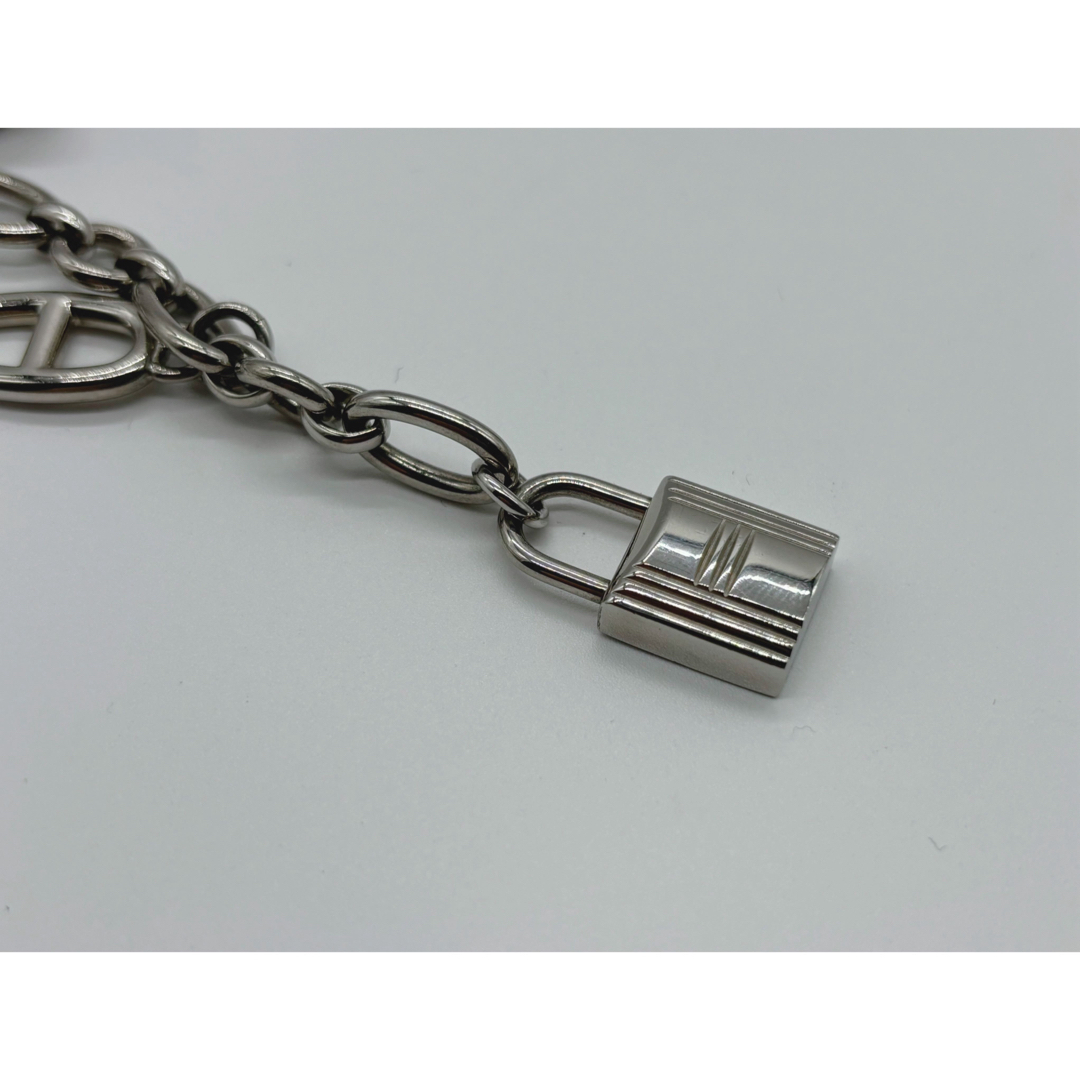 HERMES エルメス アミュレット4 バッグチャーム シルバー メダル HERMES エルメス アミュレット4 バッグチャーム シルバー メダル