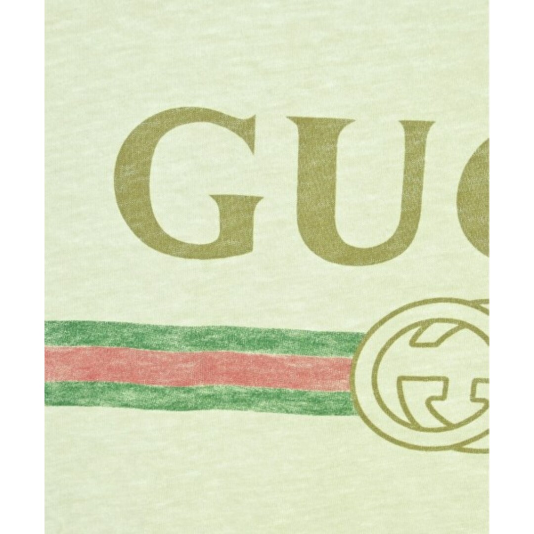 GUCCI グッチ Tシャツ・カットソー -(M位) 白 【古着】 GUCCI グッチ Tシャツ・カットソー -(M位) 白 【古着】