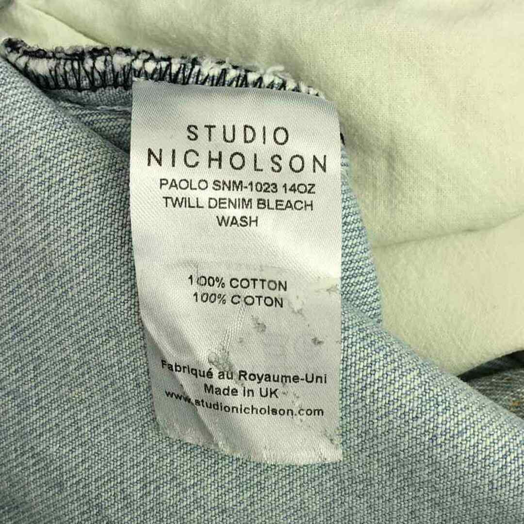 Studio Nicholson / スタジオニコルソン | PAOLO VOLUME DENIM Studio Nicholson / スタジオニコルソン | PAOLO VOLUME DENIM
