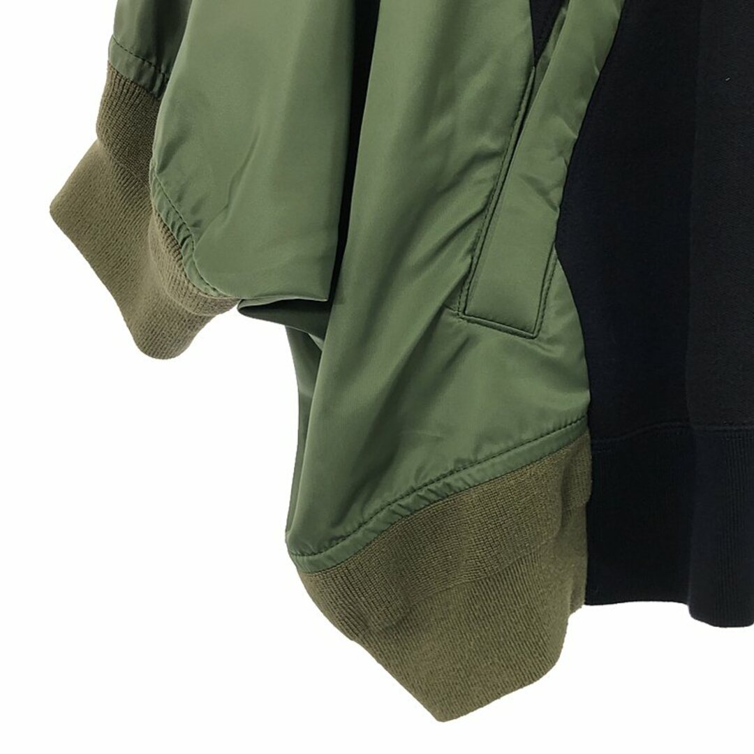 sacai - sacai / サカイ | ナイロン切替 スポンジ ブルゾン sacai - sacai / サカイ | ナイロン切替 スポンジ ブルゾン