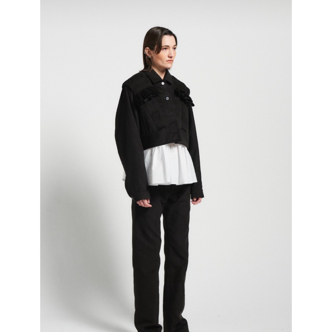 renata brenha レナータブレナ aw22 ジャケット プリーツ renata brenha レナータブレナ aw22 ジャケット プリーツ