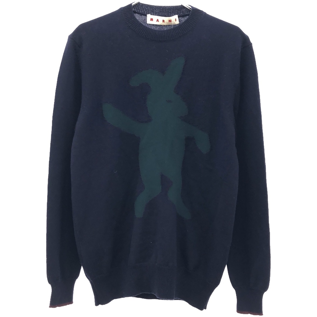 MARNI - MARNI マルニ 18AW ラビットデザインニットセーター MARNI - MARNI マルニ 18AW ラビットデザインニットセーター