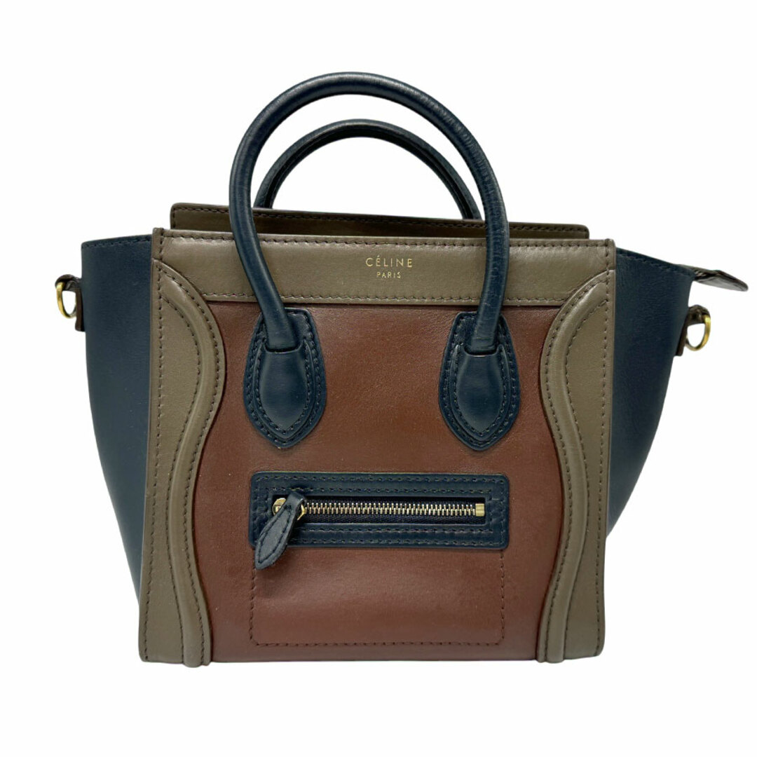 セリーヌ CELINE ハンドバッグ ショルダーバッグ ラゲージ ナノ セリーヌ CELINE ハンドバッグ ショルダーバッグ ラゲージ ナノ