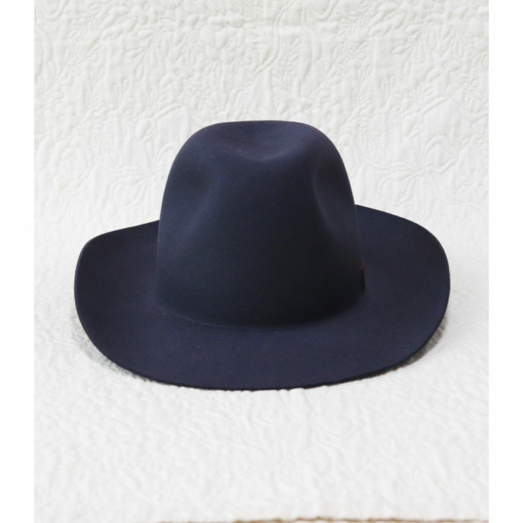 新品【ボルサリーノ】人気のワイドブリム ラビットファー 新品【ボルサリーノ】人気のワイドブリム ラビットファー