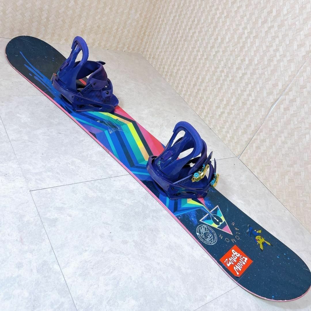 初心者おすすめ SALOMON SUBJECT スノーボード セット 146cm 初心者おすすめ SALOMON SUBJECT スノーボード セット 146cm