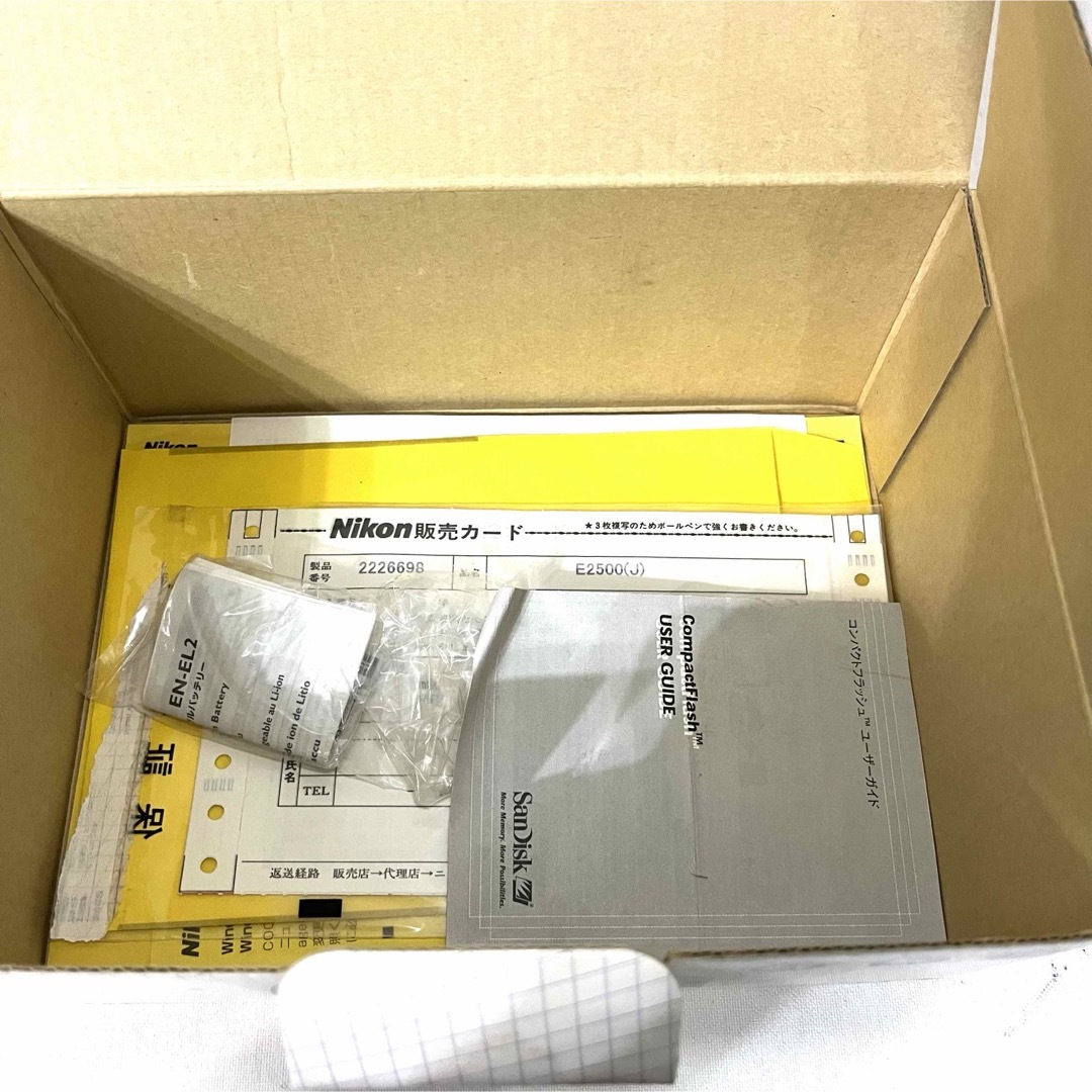 付属品多数】 Nikon ニコン COOLPIX 2500 クールピクス 付属品多数】 Nikon ニコン COOLPIX 2500 クールピクス