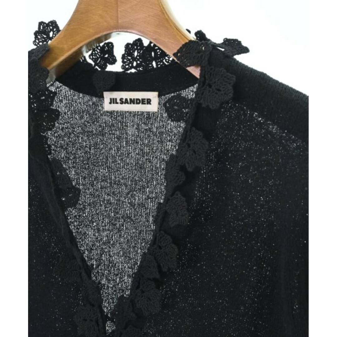 JIL SANDER ジルサンダー ニット・セーター 34(XXS位) 黒 【古着 JIL SANDER ジルサンダー ニット・セーター 34(XXS位) 黒 【古着