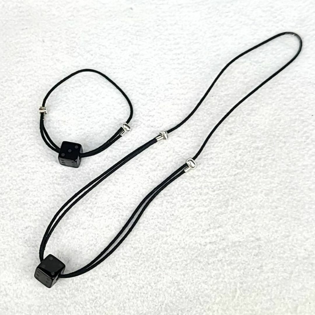 極美品・バカラ サイコロ ブレスレット ネックレス セット 極美品・バカラ サイコロ ブレスレット ネックレス セット