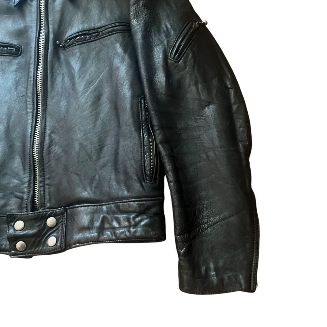 Lewis Leathers - 70s vintage Kett Leathers 襟付きシングル Lewis Leathers - 70s vintage Kett Leathers 襟付きシングル