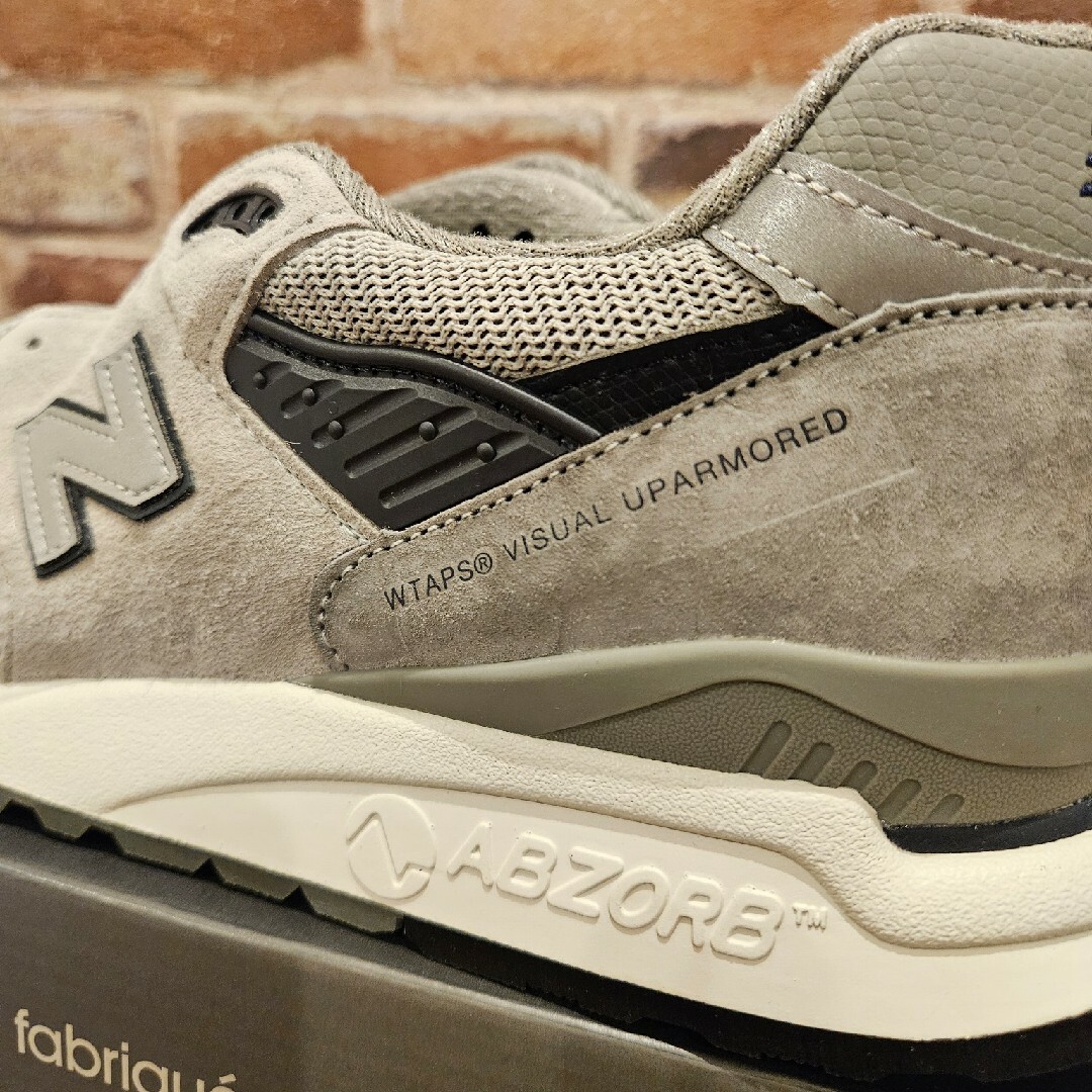 New Balance - WTAPS×New Balance☆998グレー 27.5cmダブル New Balance - WTAPS×New Balance☆998グレー 27.5cmダブル
