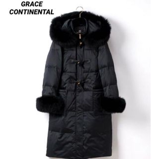 GRACE CONTINENTAL(ダウンコート ・ ブラック/黒色系)のフリマ GRACE CONTINENTAL(ダウンコート ・ ブラック/黒色系)のフリマ