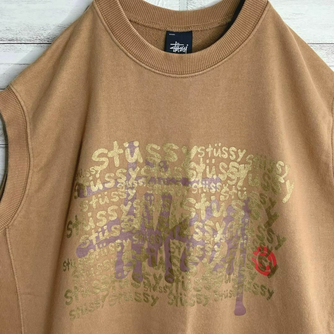 STUSSY - 【USA製!!】ステューシー ✈︎紺タグ ゆるだぼ STUSSY - 【USA製!!】ステューシー ✈︎紺タグ ゆるだぼ