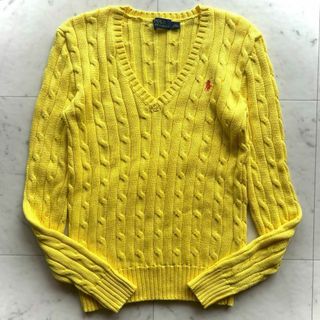 POLO RALPH LAUREN(ニット/セーター ・ イエロー/黄色系)の POLO RALPH LAUREN(ニット/セーター ・ イエロー/黄色系)の