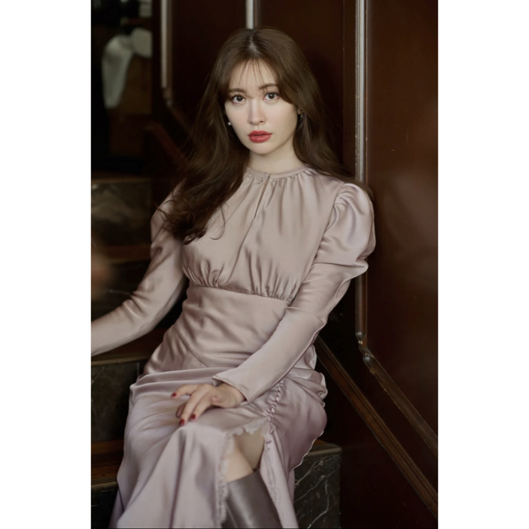 Her lip to - Rosa Slit Lace Dressの通販 by 💎's shop Her lip to - Rosa Slit Lace Dressの通販 by 💎's shop