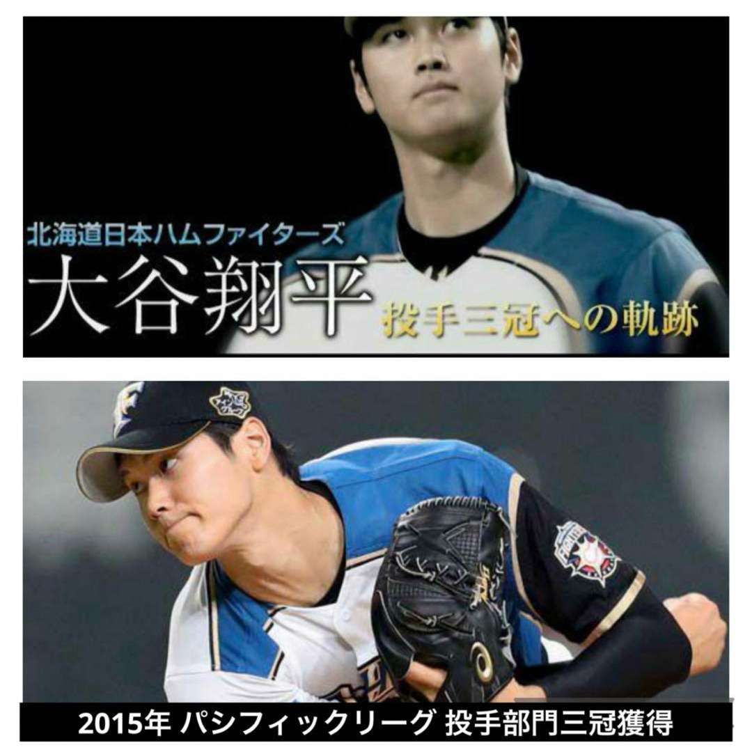 希少】大谷翔平 2015年 パシフィックリーグ 投手部門三冠 記念 希少】大谷翔平 2015年 パシフィックリーグ 投手部門三冠 記念