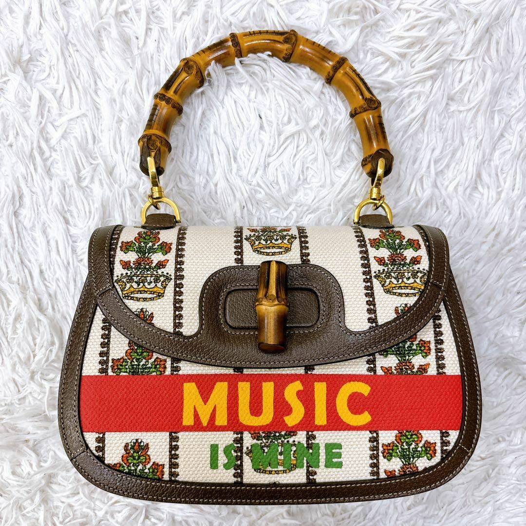 GUCCI - 希少品 レア GUCCI グッチ 100周年モデル バンブー GUCCI - 希少品 レア GUCCI グッチ 100周年モデル バンブー