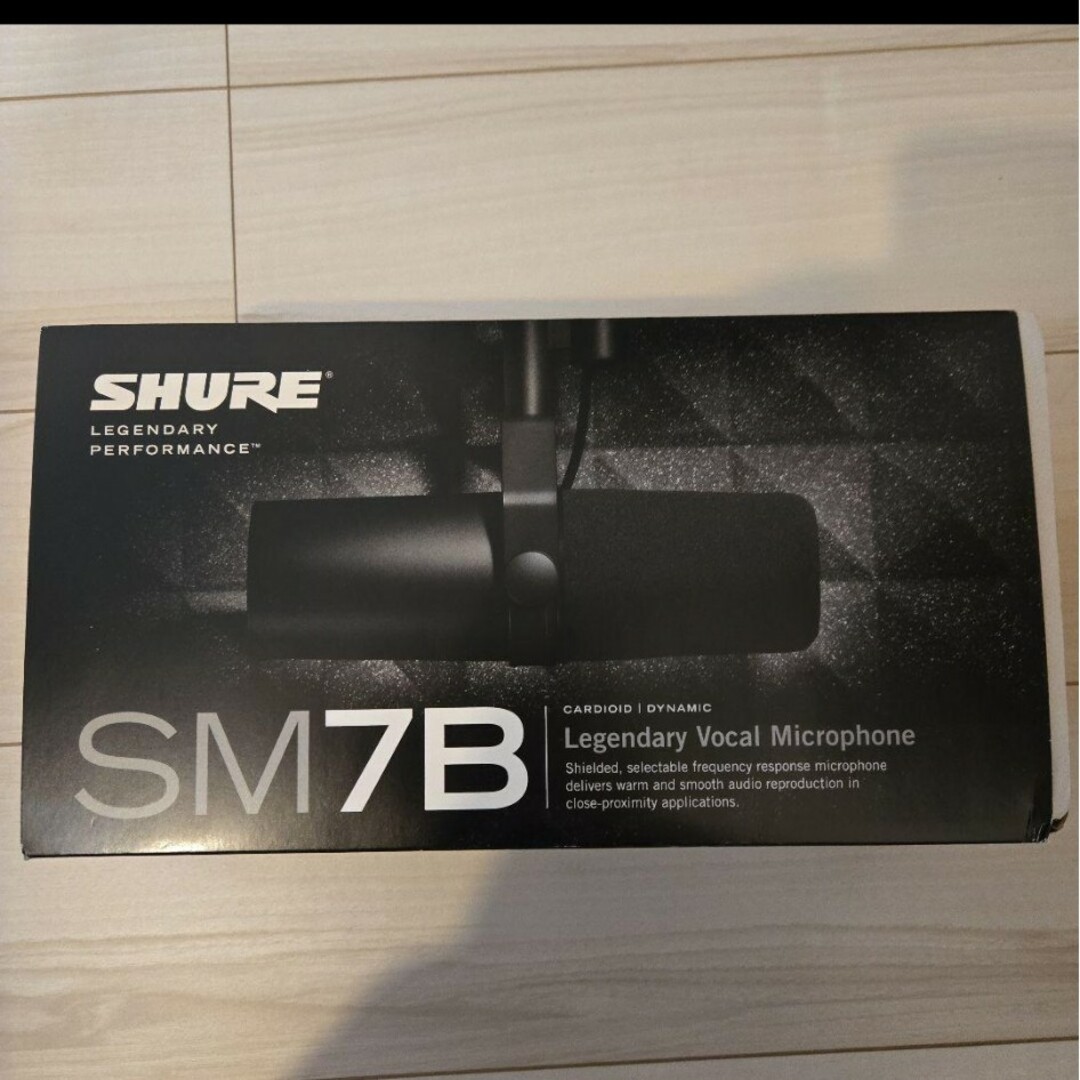 最終値下げ】SHURE SM7B ダイナミックマイク 本体 富裕 最終値下げ】SHURE SM7B ダイナミックマイク 本体 富裕