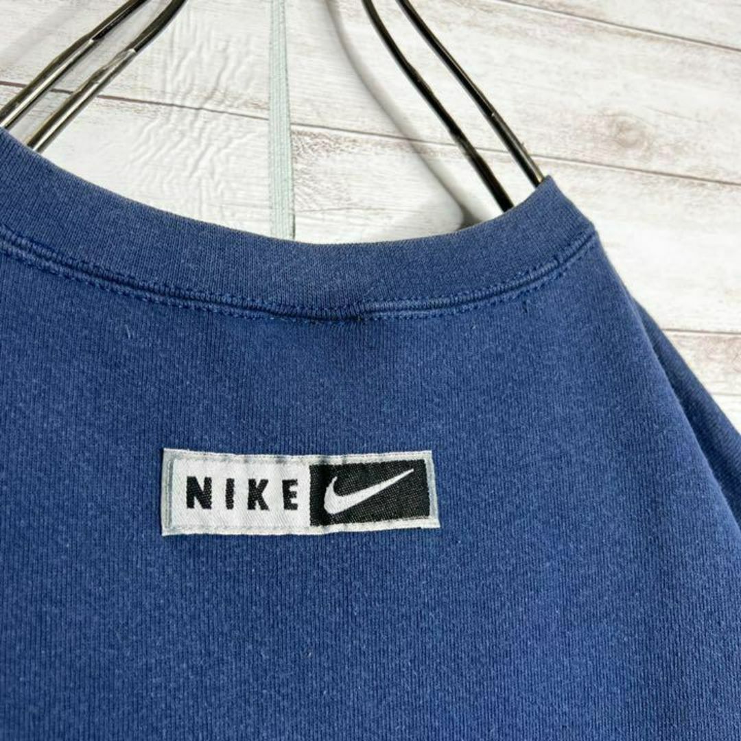 USA製!!】ナイキ ✈︎刺繍 ゆるだぼ 白タグ 裏起毛 肉厚 USA製!!】ナイキ ✈︎刺繍 ゆるだぼ 白タグ 裏起毛 肉厚