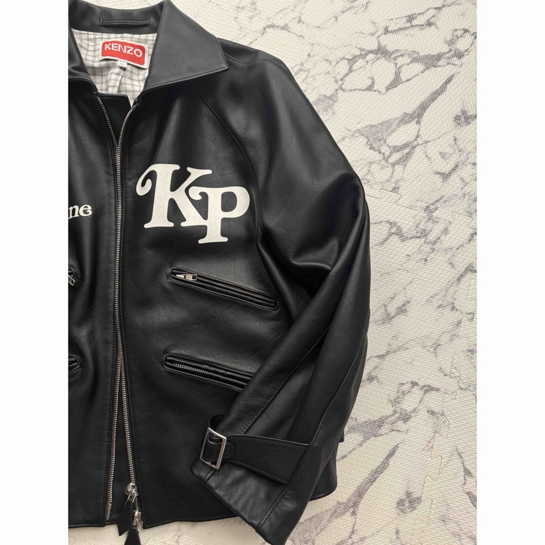 KENZO PARIS Verdy ライダースジャケット サイズ Lの通販 by KENZO PARIS Verdy ライダースジャケット サイズ Lの通販 by