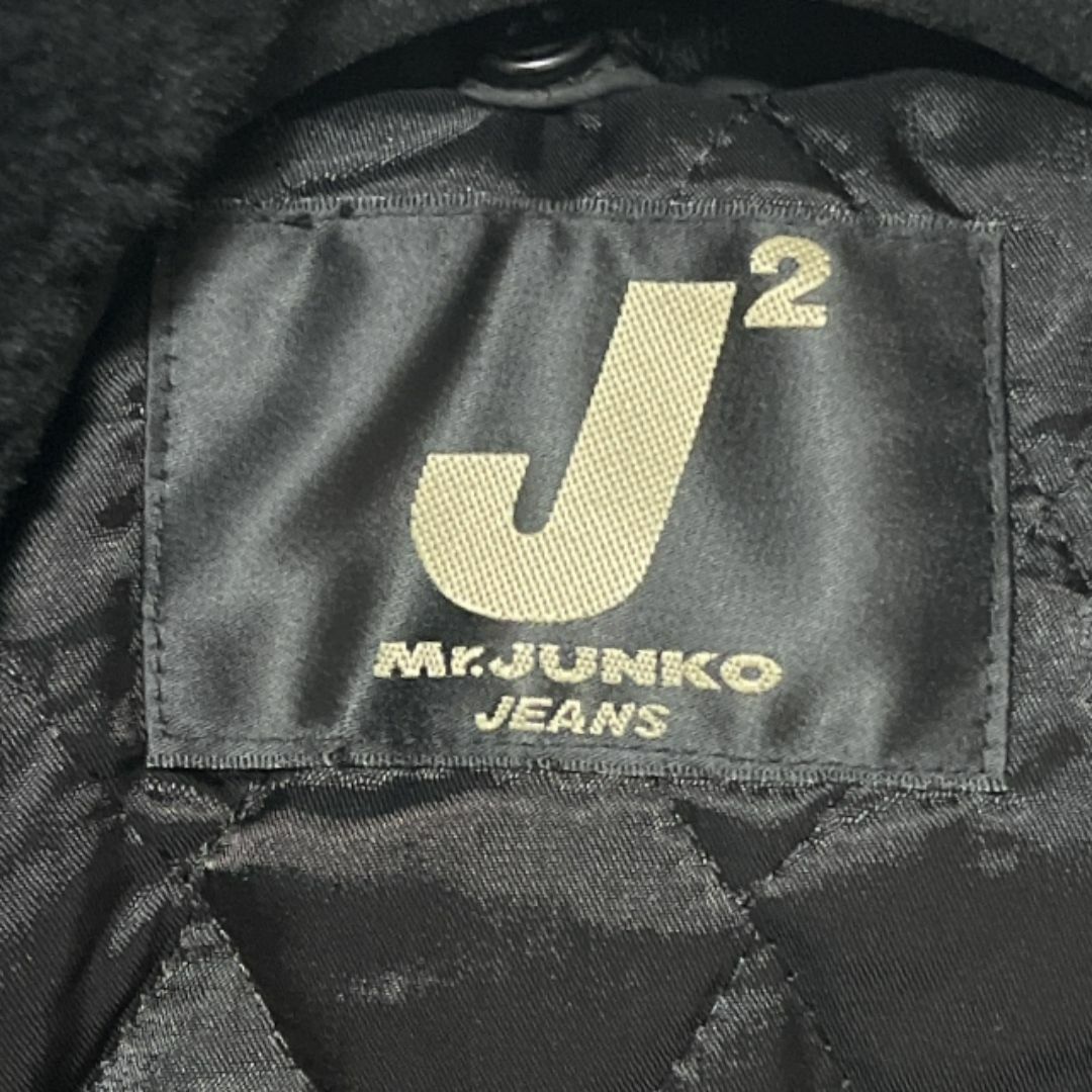 ミスタージュンコ オールレザースタジャン Mr.JUNKO JEANS 衿ボア ミスタージュンコ オールレザースタジャン Mr.JUNKO JEANS 衿ボア