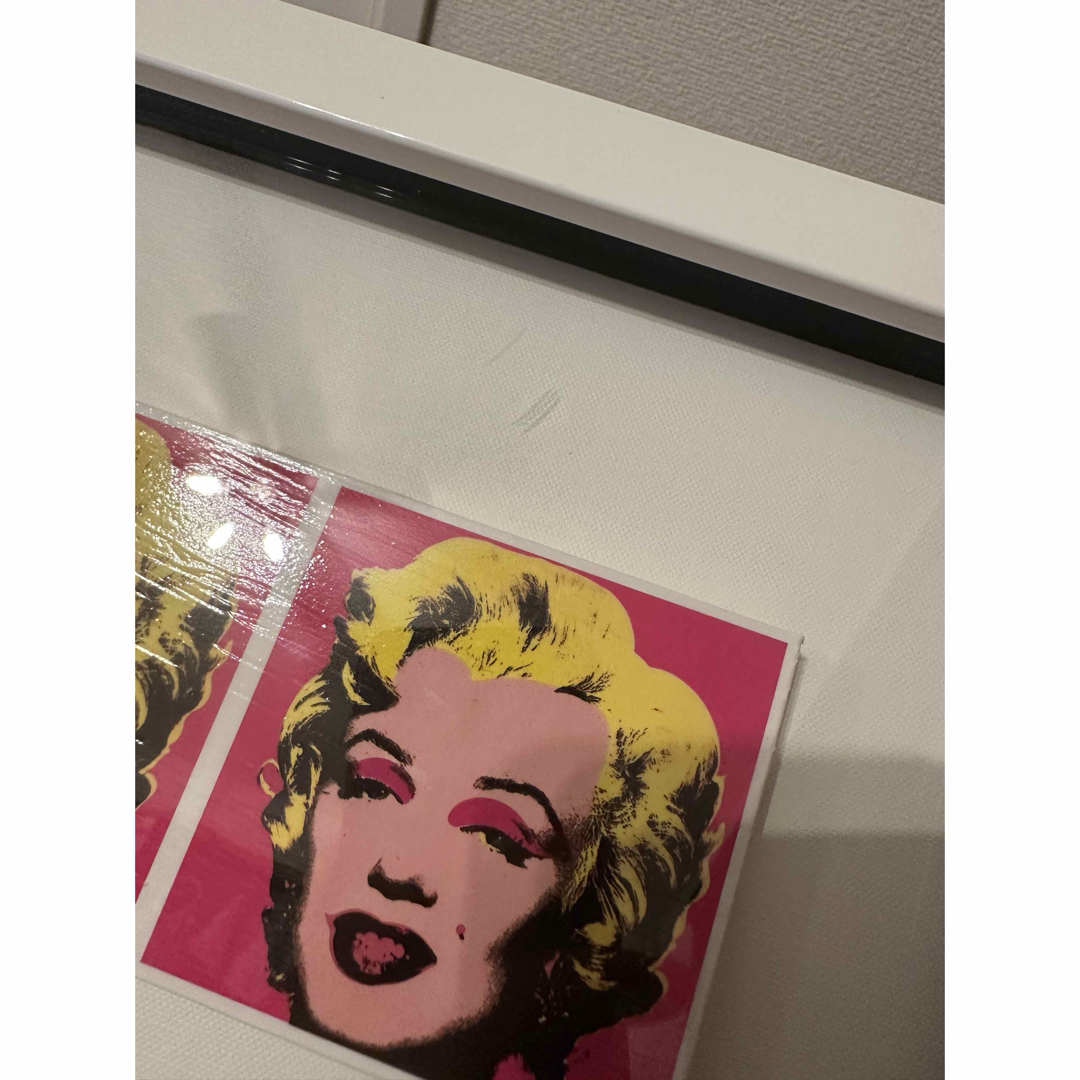 Andy Warhol - アンディーウォーホル マリリンモンロー 額縁付き Andy Warhol - アンディーウォーホル マリリンモンロー 額縁付き