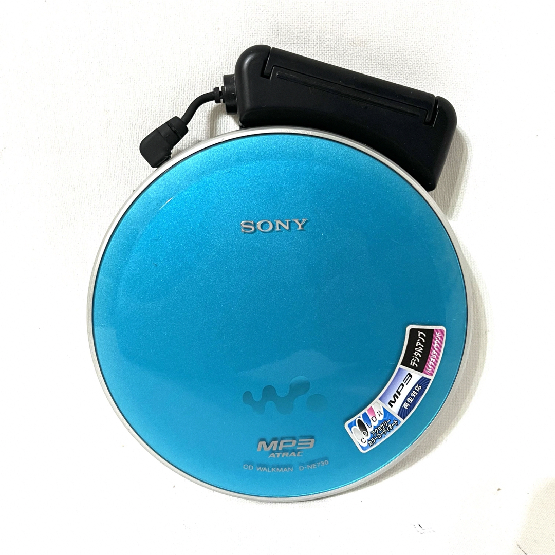 SONY CDウォークマン ポータブルCDプレーヤー D-NE730 ブルー SONY CDウォークマン ポータブルCDプレーヤー D-NE730 ブルー