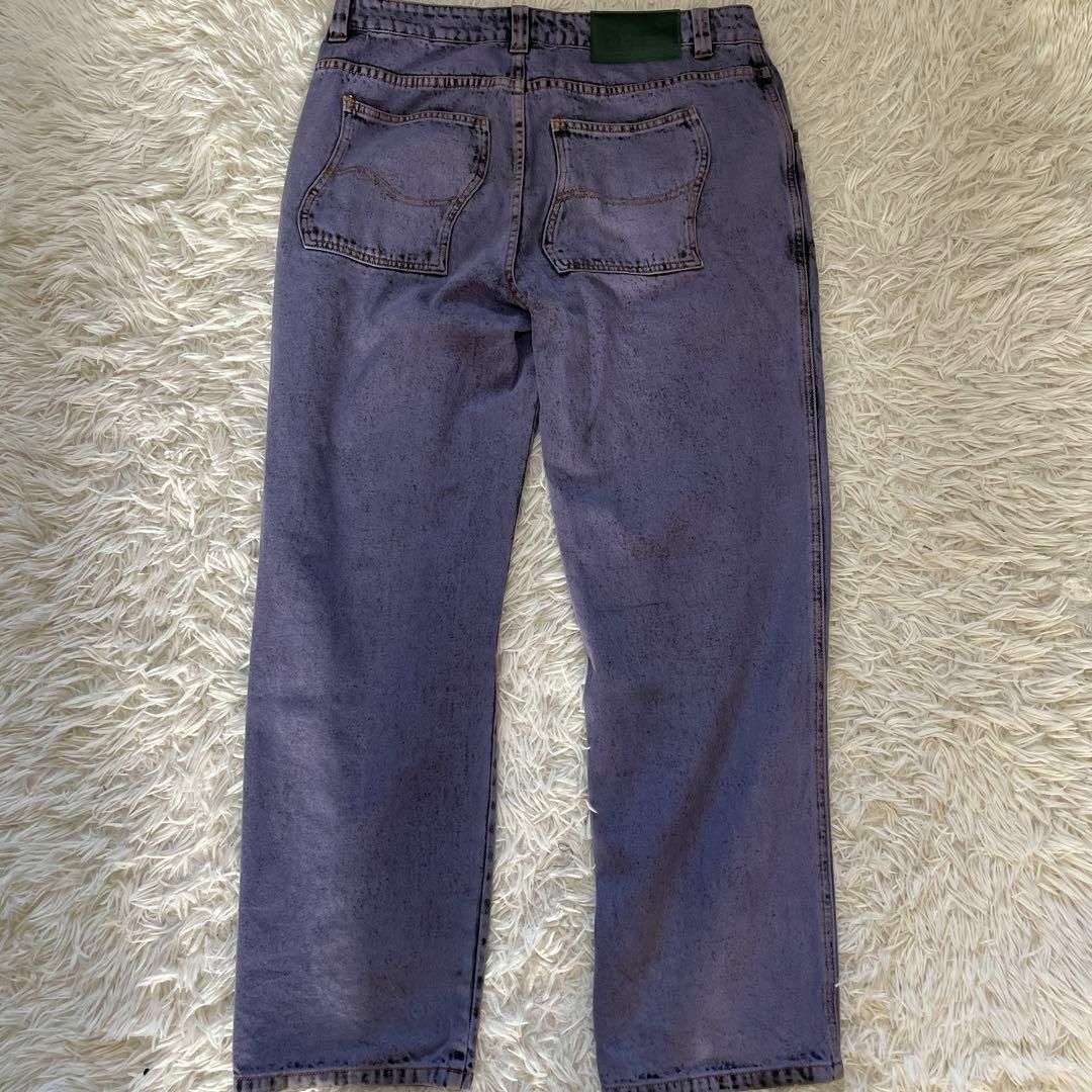 新品未使用。ダイム Classic Relaxed デニムパンツパープル 新品未使用。ダイム Classic Relaxed デニムパンツパープル