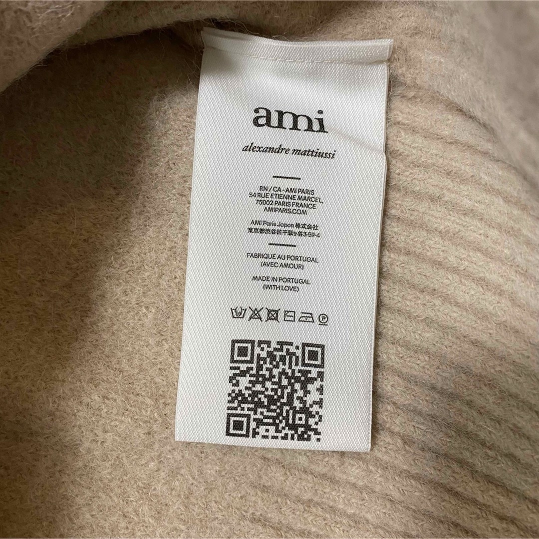 ami - AMI PARIS アミパリス セーター ピンク ベージュ 白 ami - AMI PARIS アミパリス セーター ピンク ベージュ 白