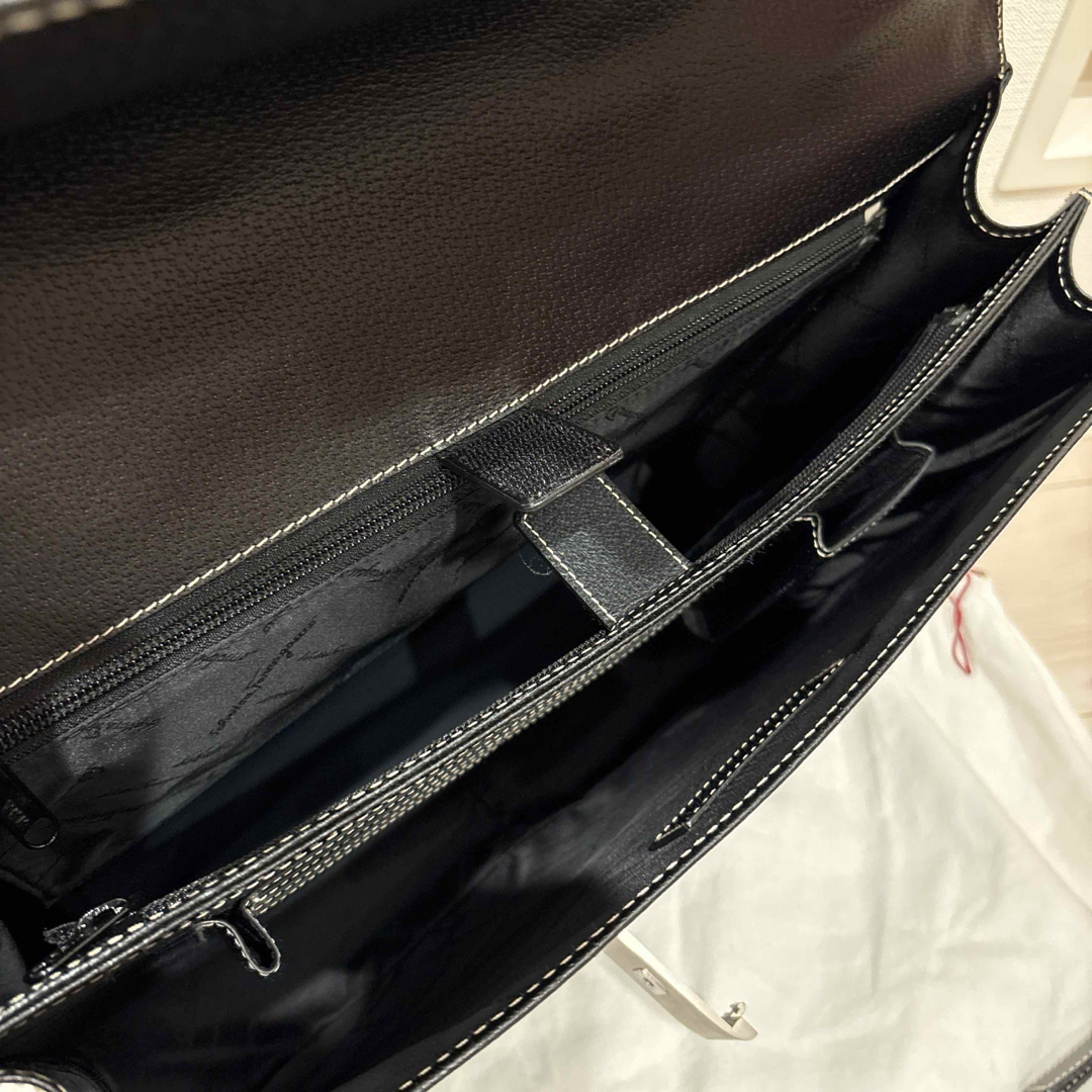 Salvatore Ferragamo - 極美品! ☆フェラガモ☆ 本革 ビジネス Salvatore Ferragamo - 極美品! ☆フェラガモ☆ 本革 ビジネス