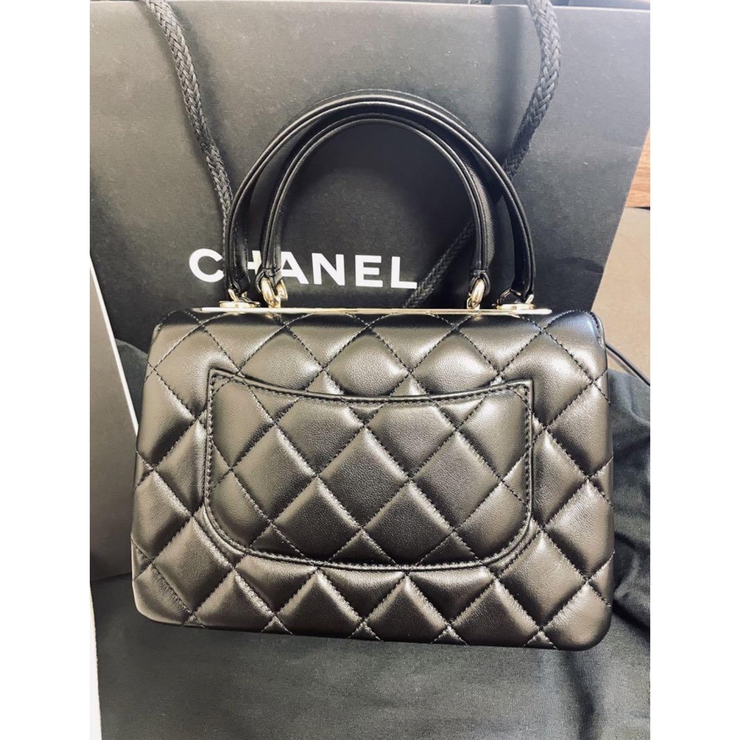 CHANEL - 未使用 シャネル トレンディCC ハンドル ミニフラップ CHANEL - 未使用 シャネル トレンディCC ハンドル ミニフラップ