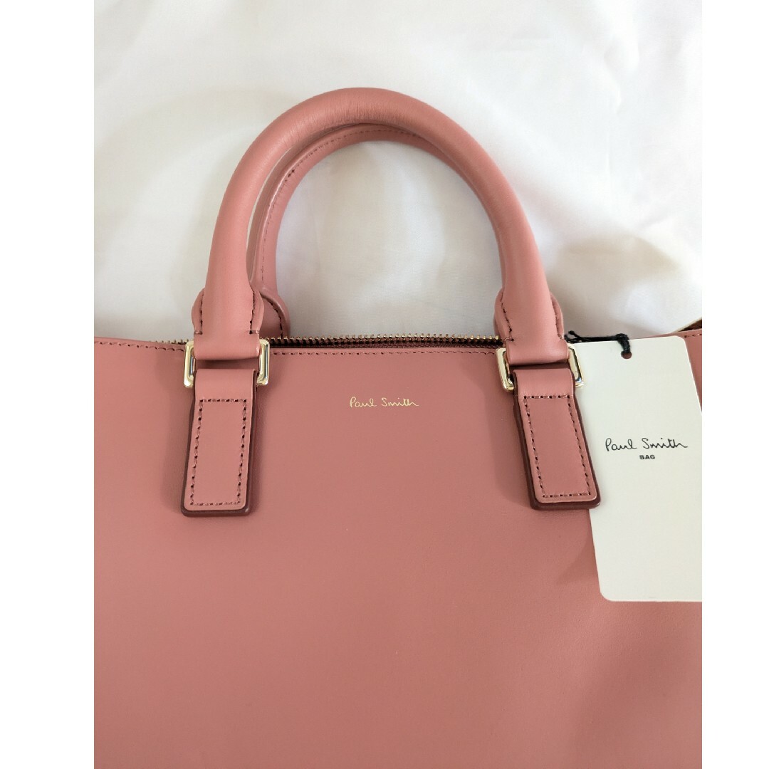 新品SALE】ポールスミスPaul smith 2WAYバッグ ピンク 新品SALE】ポールスミスPaul smith 2WAYバッグ ピンク