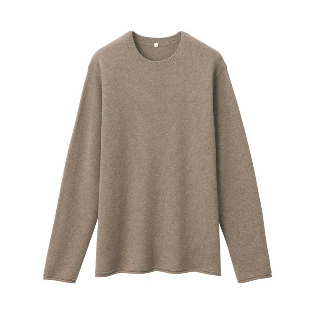 MUJI (無印良品) - ムジラボ 自然のまんまの色 カシミヤクルー MUJI (無印良品) - ムジラボ 自然のまんまの色 カシミヤクルー
