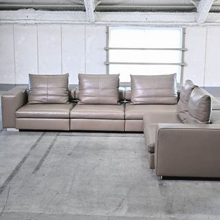 超美品】半年利用のみ!LOWYA ファブリックソファ 超美品】半年利用のみ!LOWYA ファブリックソファ