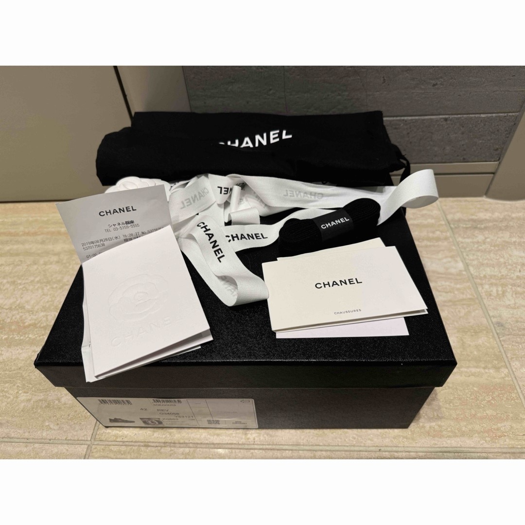 CHANEL - 国内正規店購入 CHANEL シャネル スウェード CHANEL - 国内正規店購入 CHANEL シャネル スウェード