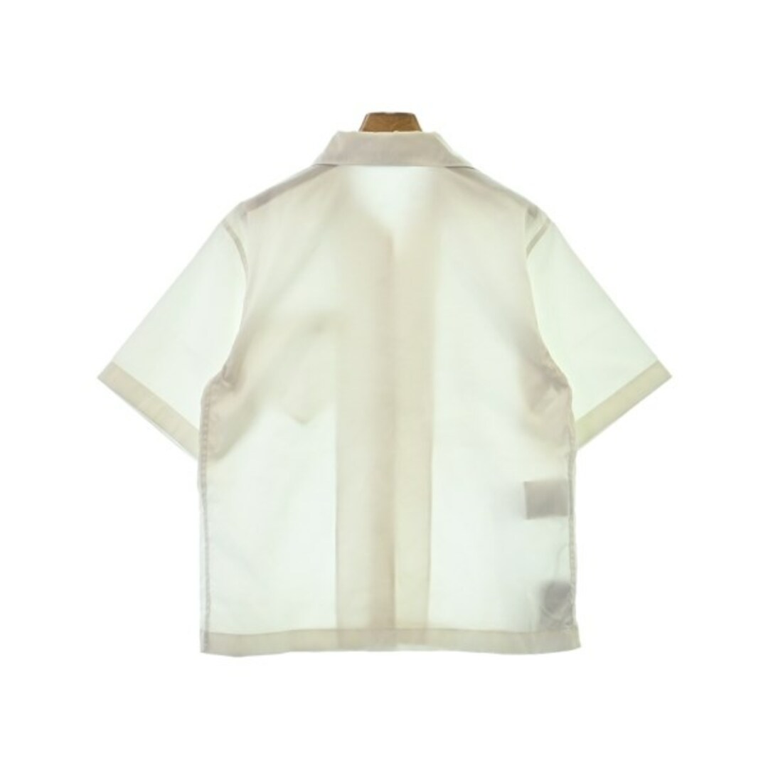 PRADA - PRADA プラダ カジュアルシャツ 36(XS位) アイボリー系 PRADA - PRADA プラダ カジュアルシャツ 36(XS位) アイボリー系